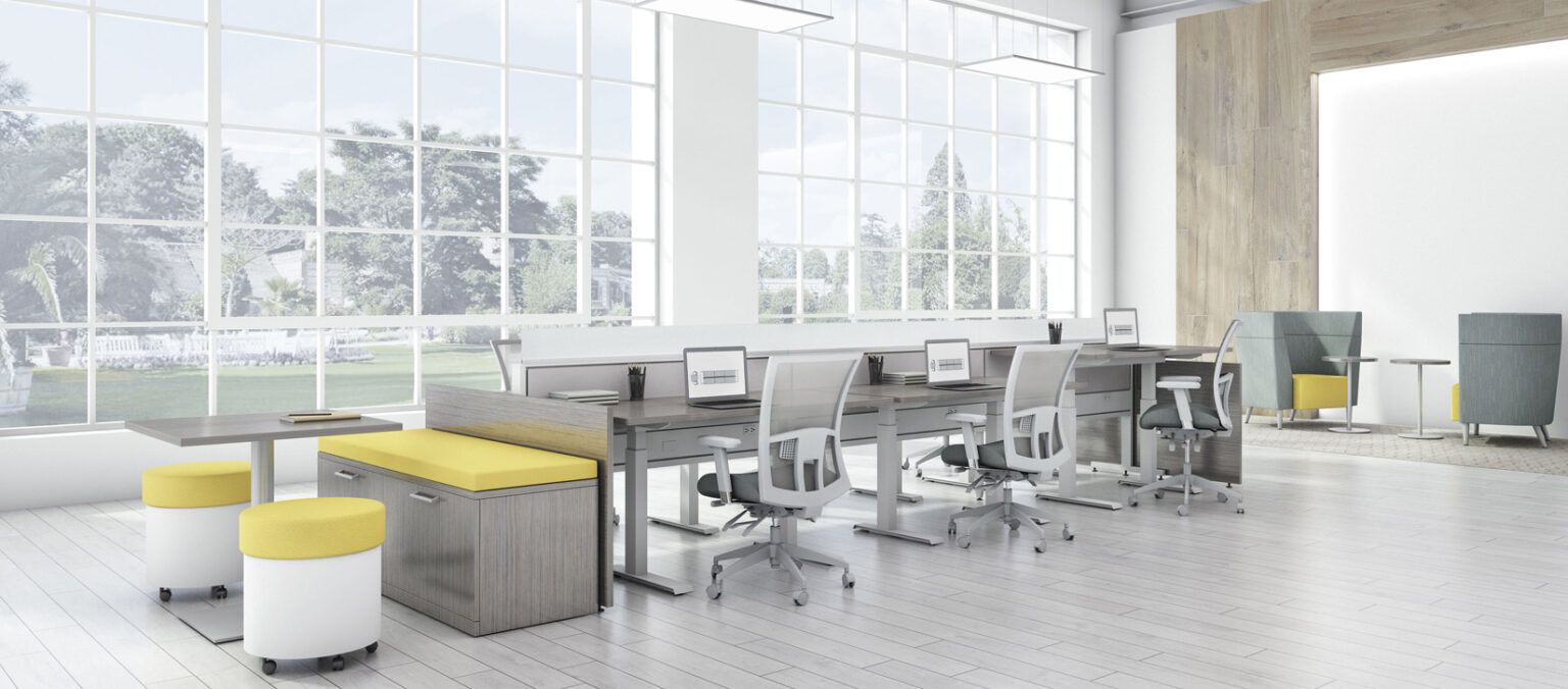 Evolve Power Beam Workstation Spine with Integrated Power ...