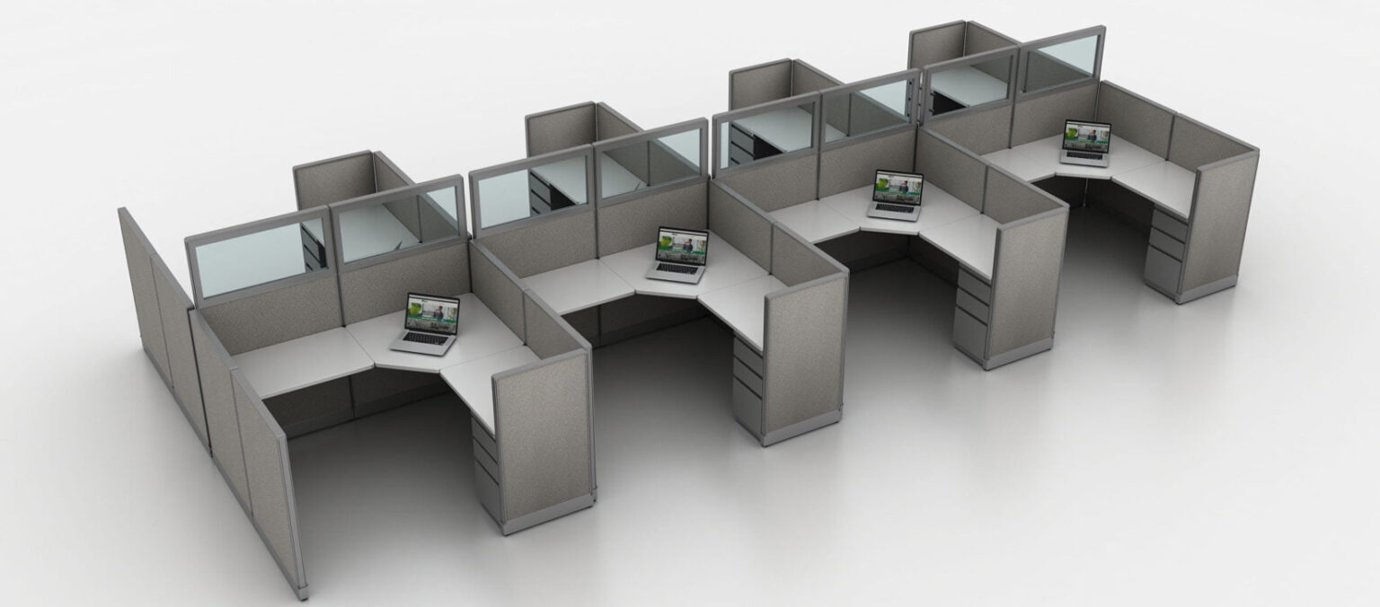 Remanufactured Workstations & Cubicles | Collaborative Office Interiors