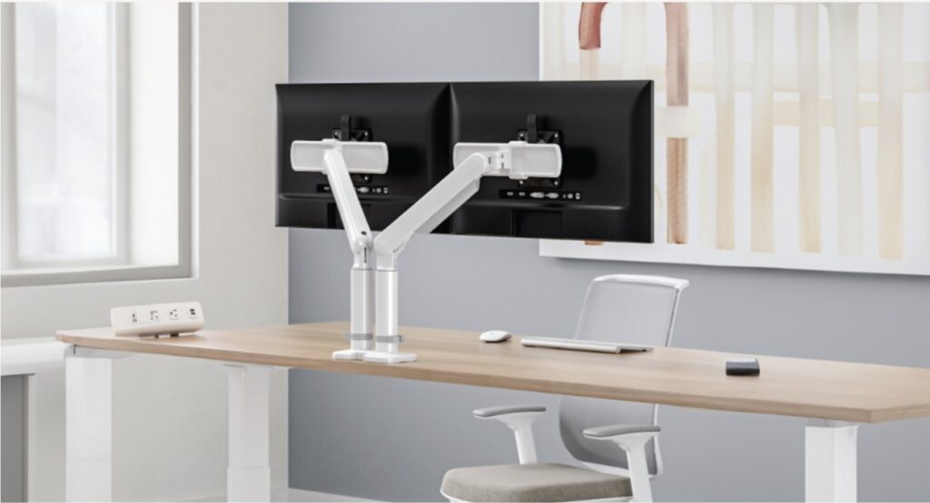 Computer Monitor Arms | Collaborative Office Interiors
